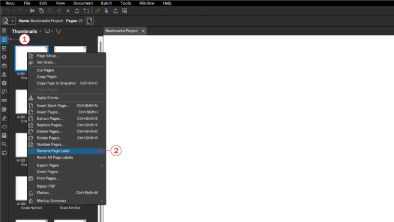 Creating Bookmarks and Page Labels - BBToolsets